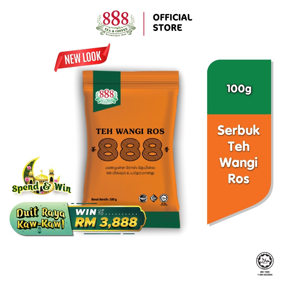 888 Teh Wangi Ros (100g) | Shopee Malaysia