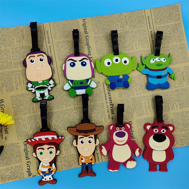 Disney Luggage Tag Toy Story Travel Boarding Portable Consignment Anti ...