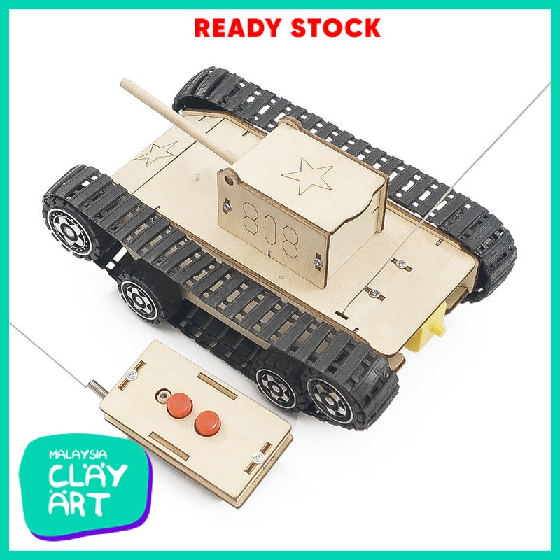 Remote Control Tank DIY Puzzle Pack STEM Toy | Science Education Set ...