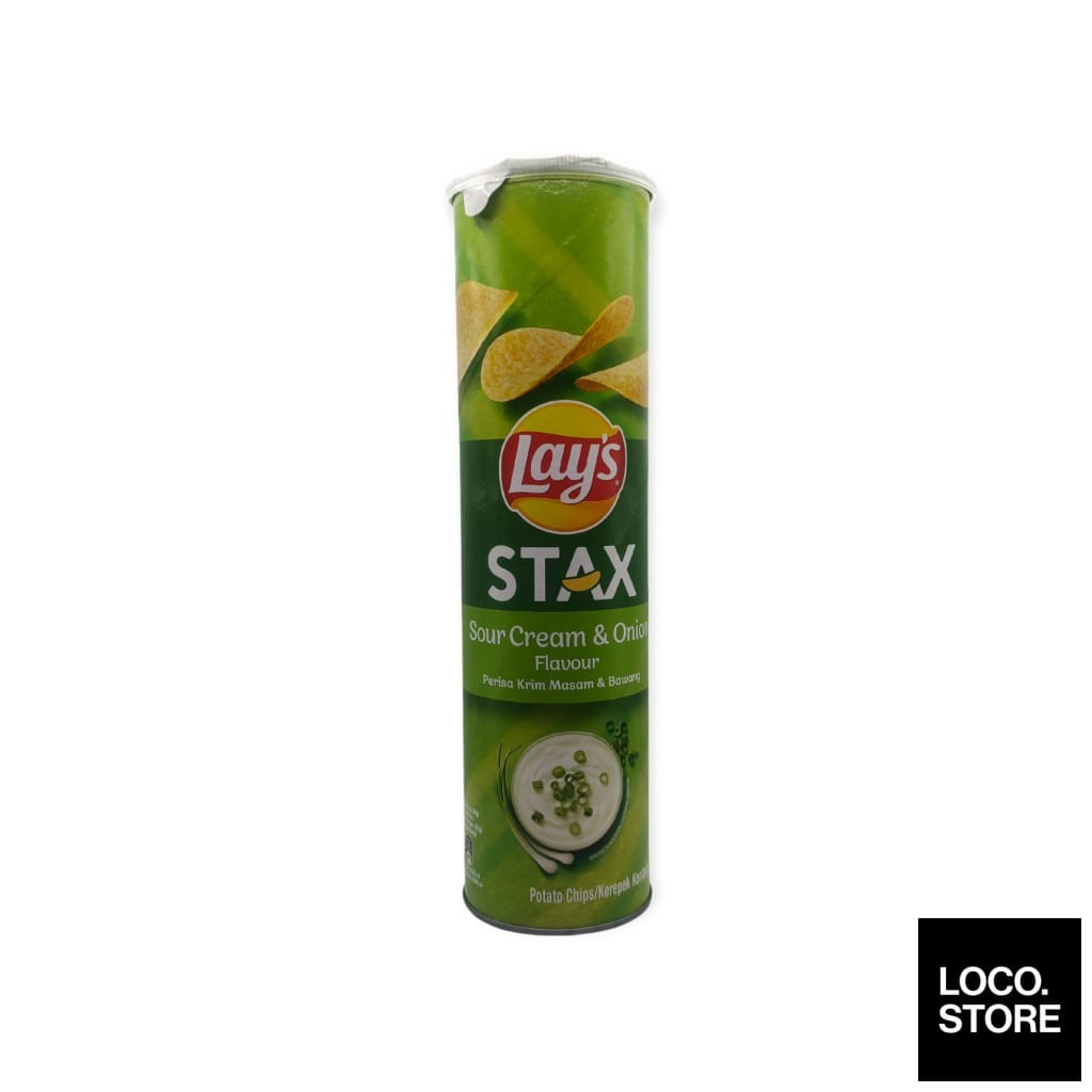 Lay's Potato Stax - Sour Cream & Onion 135g | Shopee Malaysia