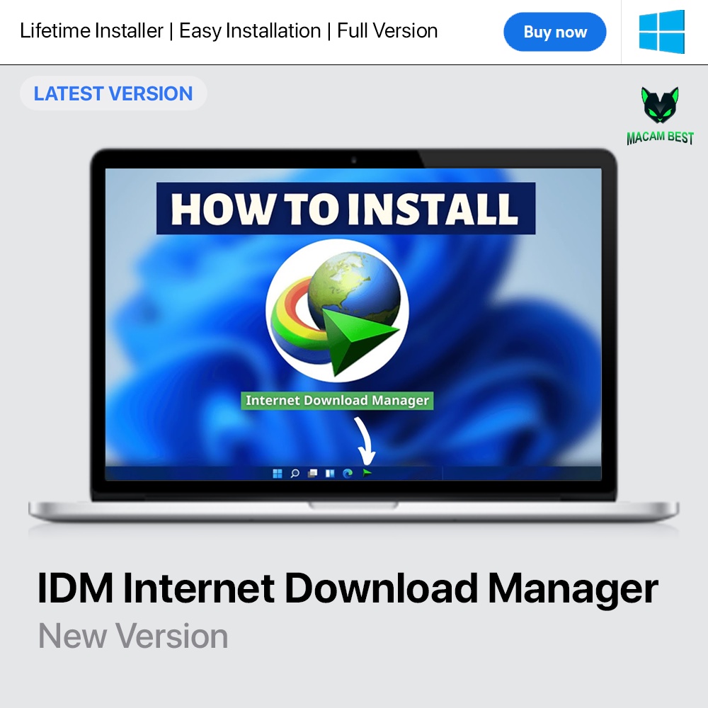 IDM 🔹 Latest & Full Version 🔹 Lifetime Warranty 🔹 Windows PC | Shopee ...