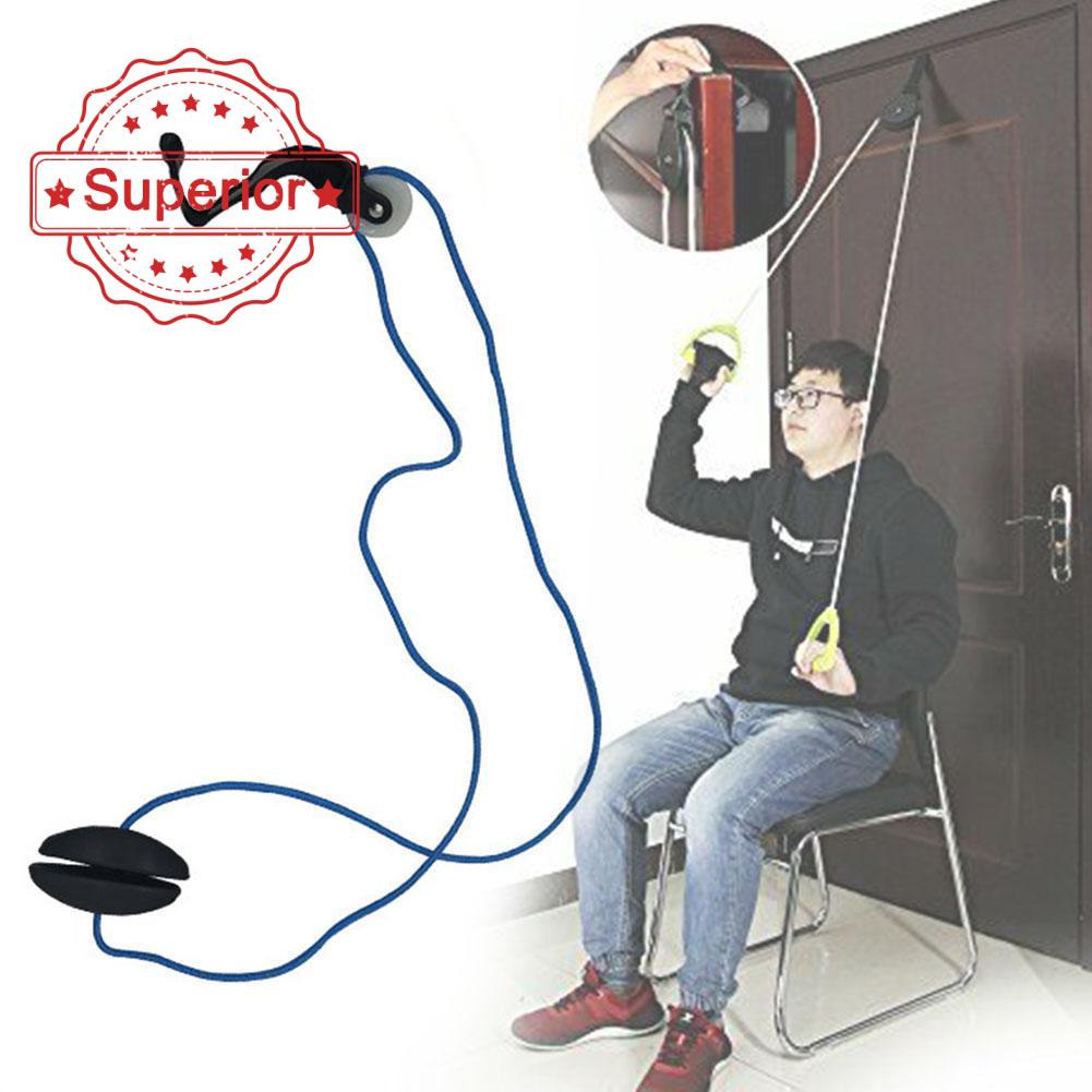 Indoor Shoulder Exercise Rope Indoor Pulley Cervical Lumbar Exerciser ...