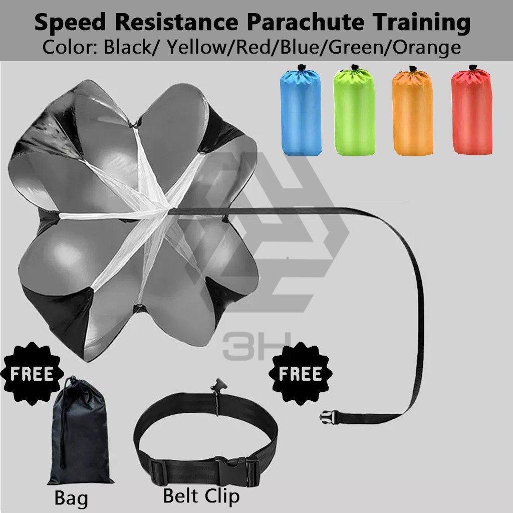 3H Speed Resistance Training Parachute Running Resistance Exercise ...