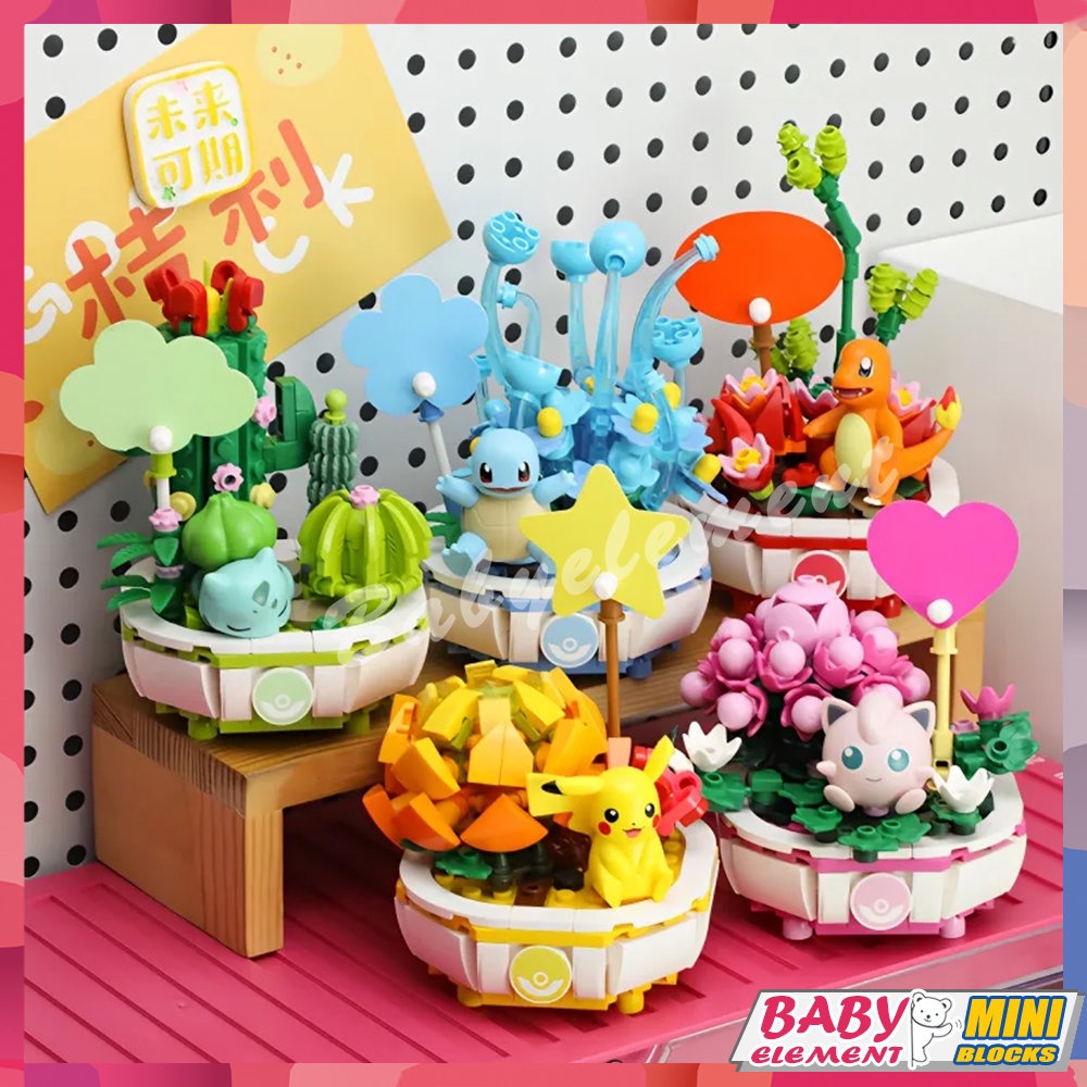 Out of Print Keeppley Pokemon Building Blocks Charmander Charizard ...