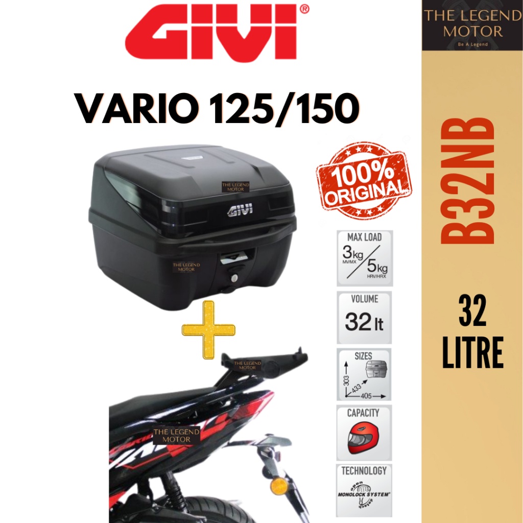 HONDA VARIO 125 VARIO150 150 VARIO125 GIVI SRV SPECIAL MONO RACK ...