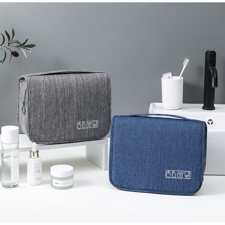 XLM HANGING TRAVEL TOILETRY BAG /PORTABLE ORGANIZED PERSONAL CARE POUCH ...