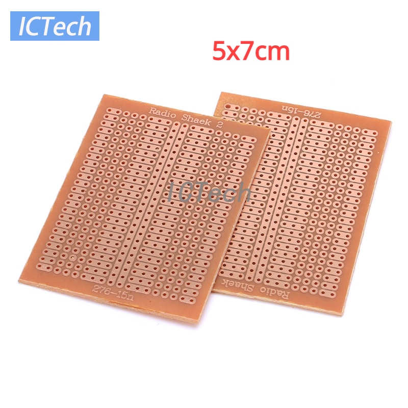 5x7cm DIY Prototype Paper PCB Universal Experiment Matrix Circuit Board ...