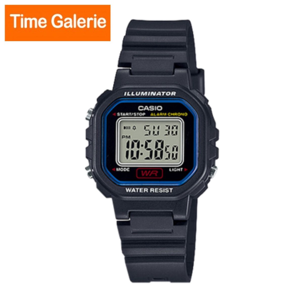 CASIO General Classic Digital Black Resin Digital Women Watch LA-20WH ...