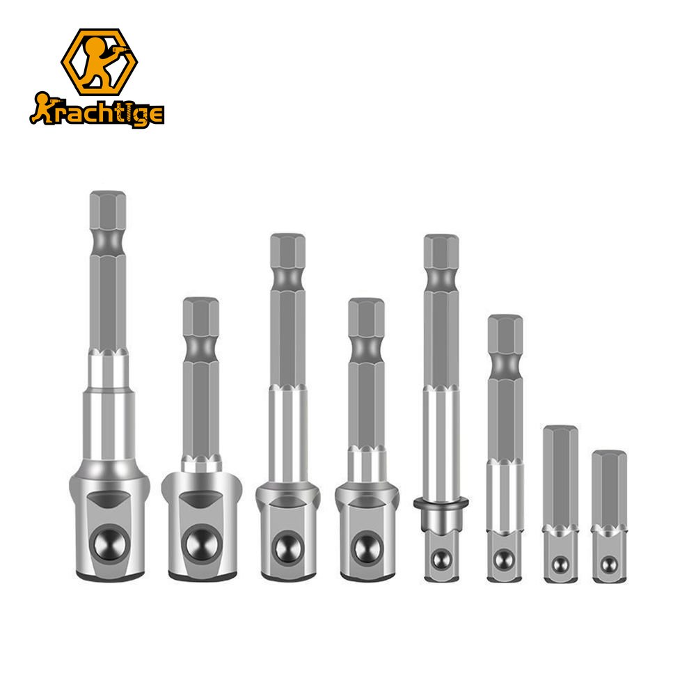 Krachtige Shank 1/4 Hex Adapter for Impact Driver To Square Socket ...