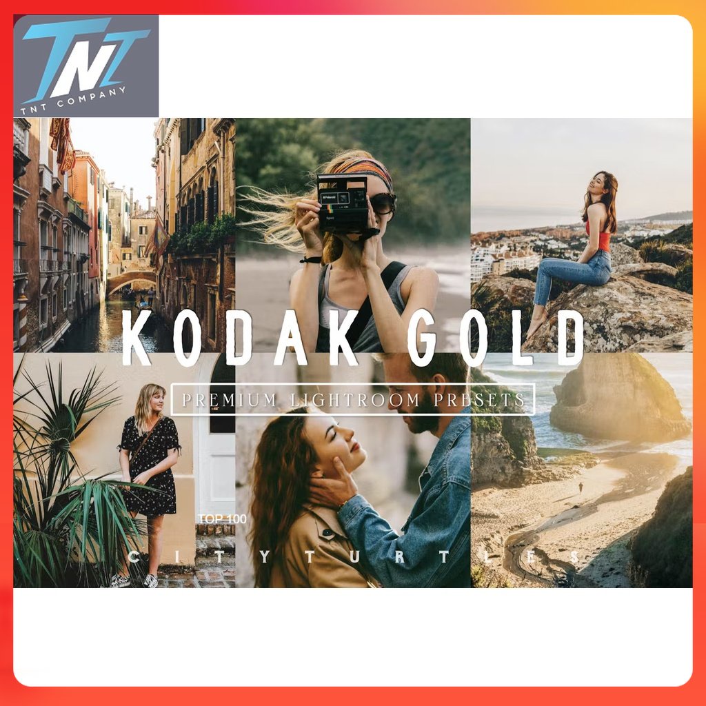 KODAK GOLD Film Travel Lightroom Presets // Premium Lightroom Presets ...