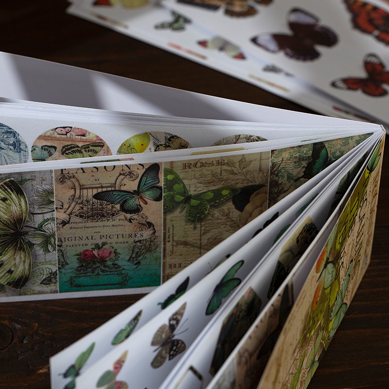 QOUZMO 20pcs/pack Vintage Junk jouranaling Collage sitckers book ...