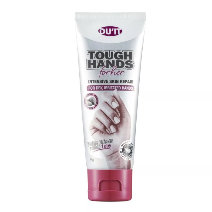 Duit Tough Hands for Her, 75g, Anti-Aging Hand Cream, help rebalance ...
