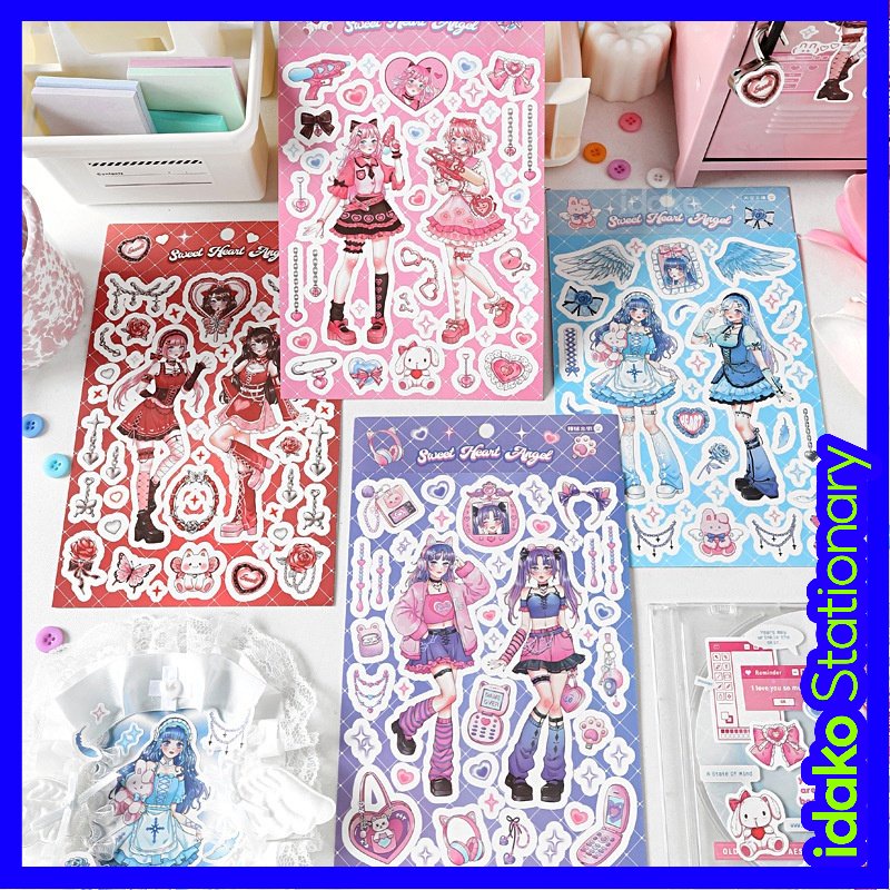 idako pelekat Poket stickers akaun tangan scraping filem bodoh Barbie ...