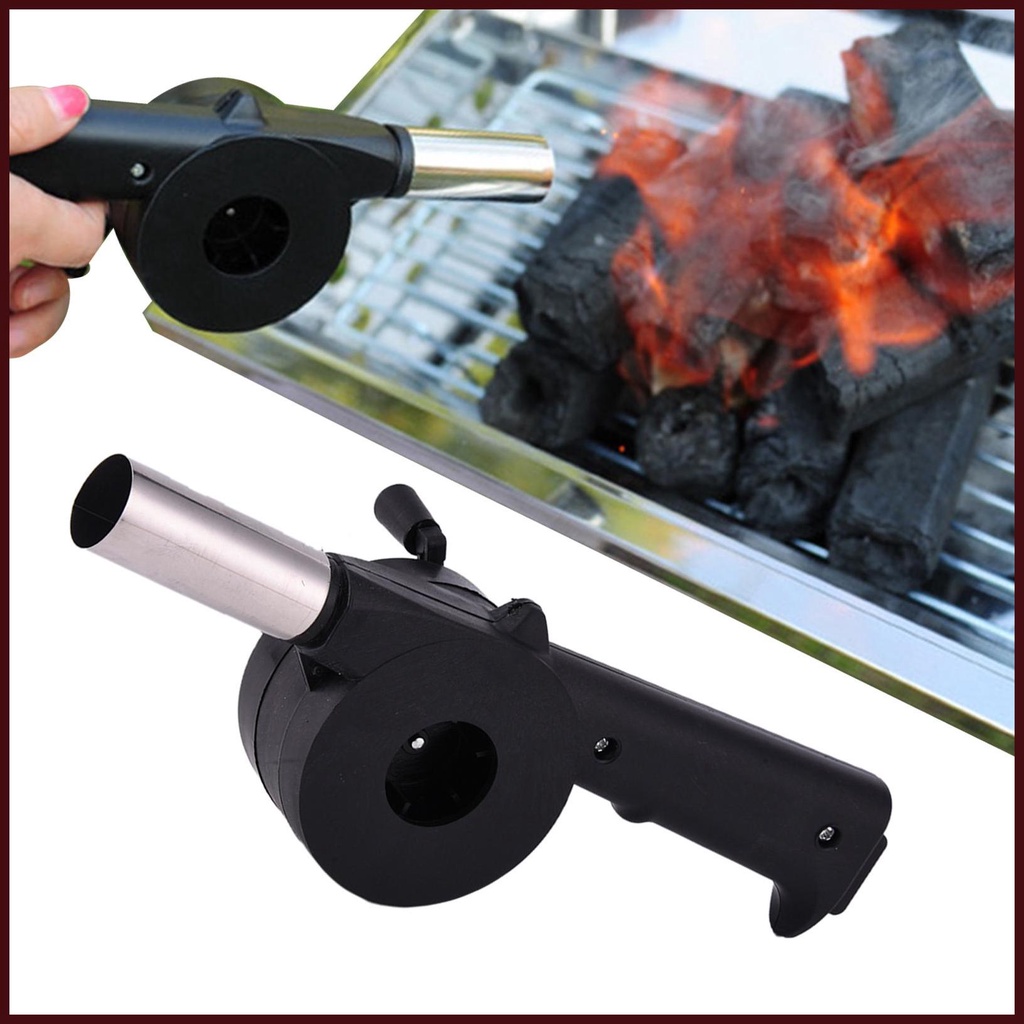 Hand Crank Fan Air Blower Portable Mini Manual BBQ Blower Fan Air ...