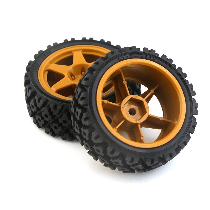 For HPI RS4 FW06 Tamiya TT01/TT02/XV-01 1/10 Simulated Tires Sports RC ...
