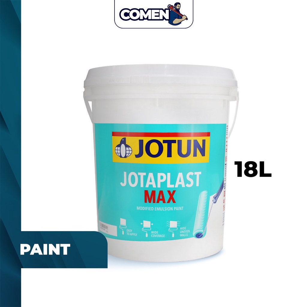 JOTUN Jotaplast Max White 18 Liter Emulsion Paint Matt Finish Wall ...