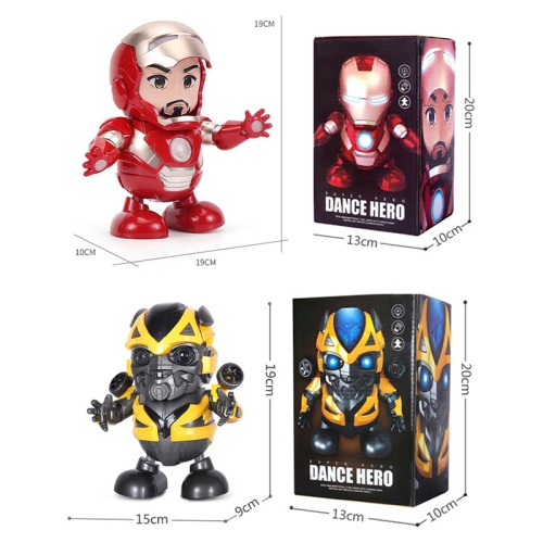 Dancing Robot Dance Hero Robot Dancing Robot Toys Colorful Lights and ...