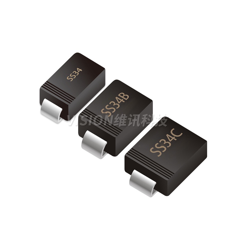 Ss34 1N5822 Patch Shoteki Diode SMA SMB SMC DO214AC 3A 40V SK34 ...
