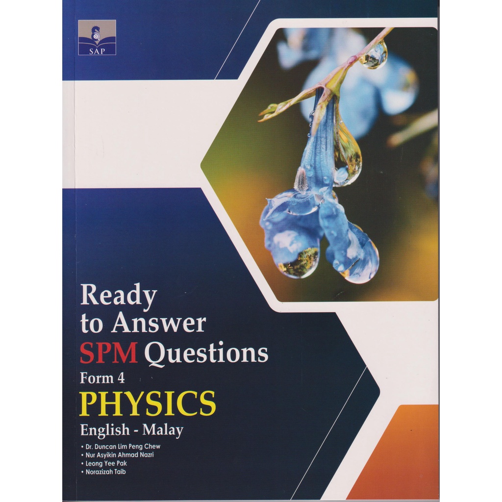 READY TO ANSWER SPM QUESTIONS FORM 4 PHYSICS | Shopee Malaysia