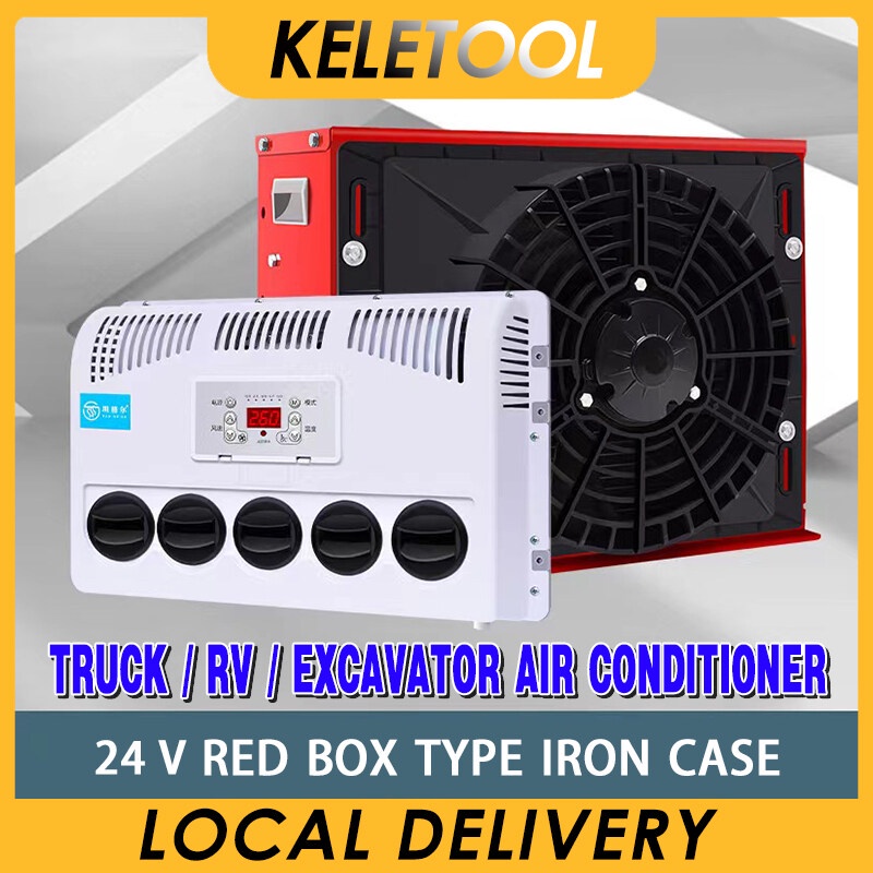 Aircond Vehicle Electric AC Bus 24v Truck Lorry Vehicles Excavators Air ...
