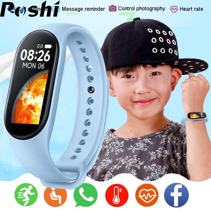 POSHI Kids Smartwatch Children Sport Digital Watch For Boys Girls DIY ...