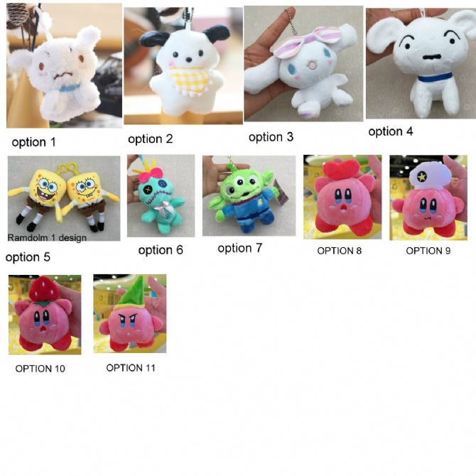 Soft toys 12-13cm Shin Chan spongebob | Shopee Malaysia