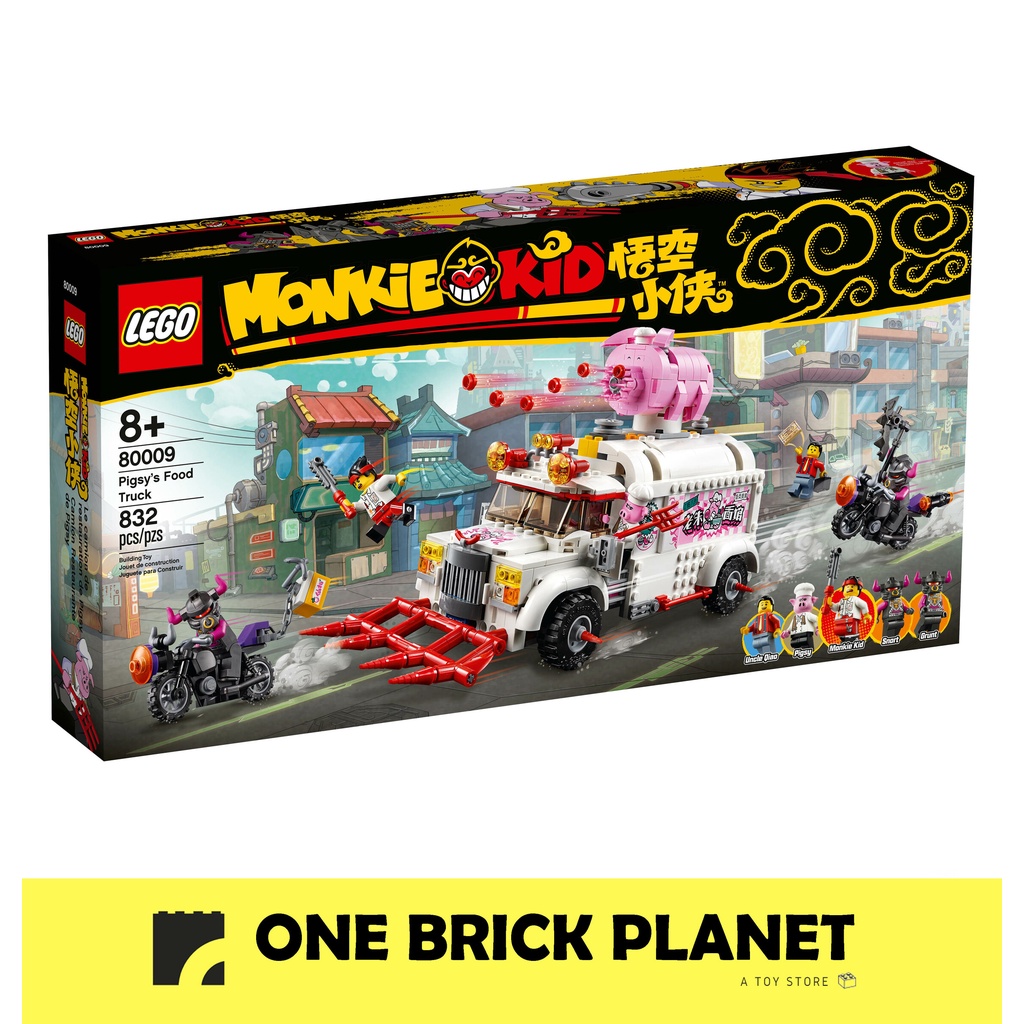 LEGO 80009 Monkie Kid - Pigsy’s Food Truck | Shopee Malaysia