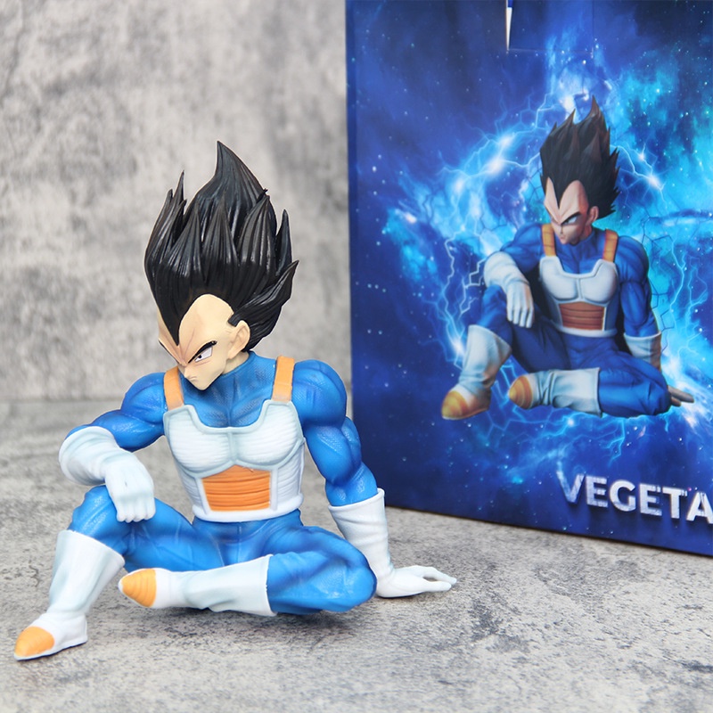 Dragon Ball Super Sitting Posture Vegeta Super Saiyan Prince Anime ...