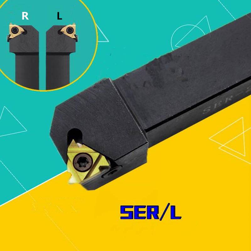 1PC SER2525M16 SEL3232P22 SER SEL External thread turning tool Turning ...