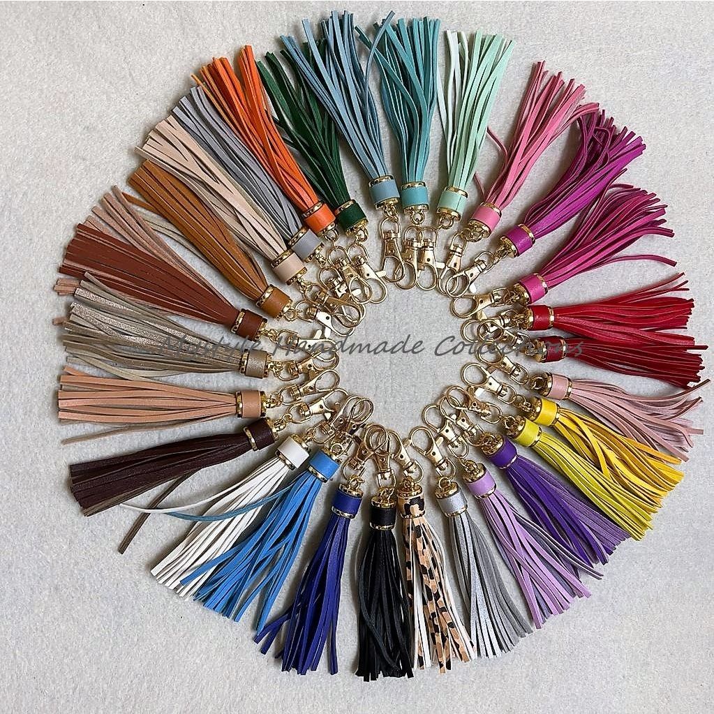 Keychain Tassel Bag Accessories untuk Benang Kait Beg Tangkai Kunci ...
