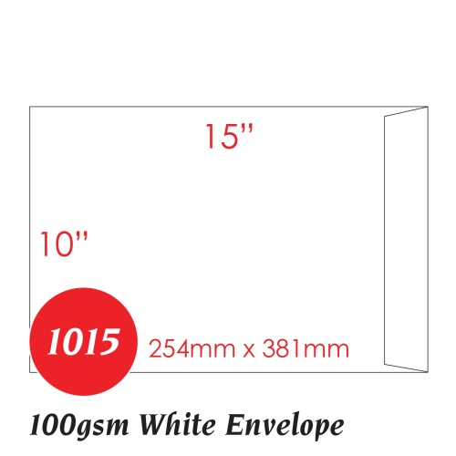 A4 White Envelope | 9x14 10x12 10x13 10x15 12x16 | A4 Envelope | Sampul ...