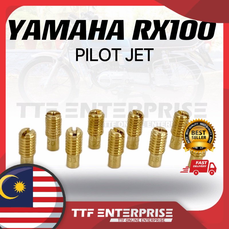 (1PC) YAMAHA RX100 PILOT JET RX 100 | Shopee Malaysia