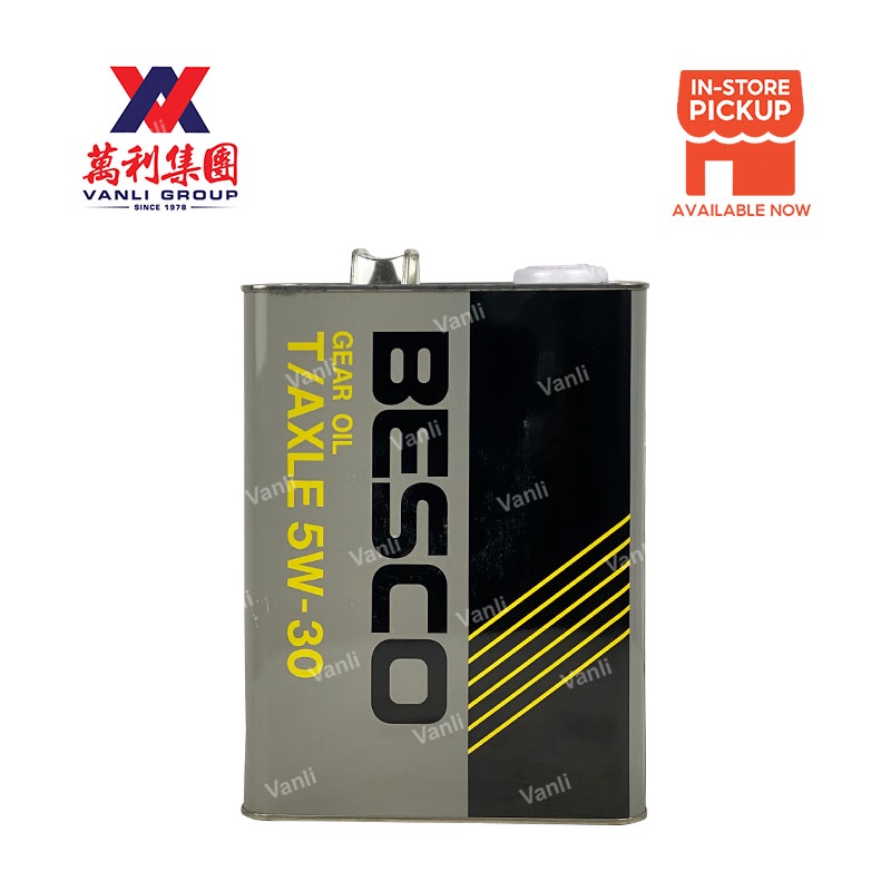 Isuzu Besco Gear Oil Trans Axle 5W30 4L for Isuzu D-Max RG01 Manual ...