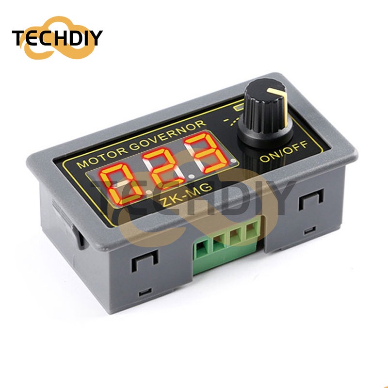 DC 5-30V 12v 24v 5A DC Motor Controller PWM Adjustable Speed Digital ...