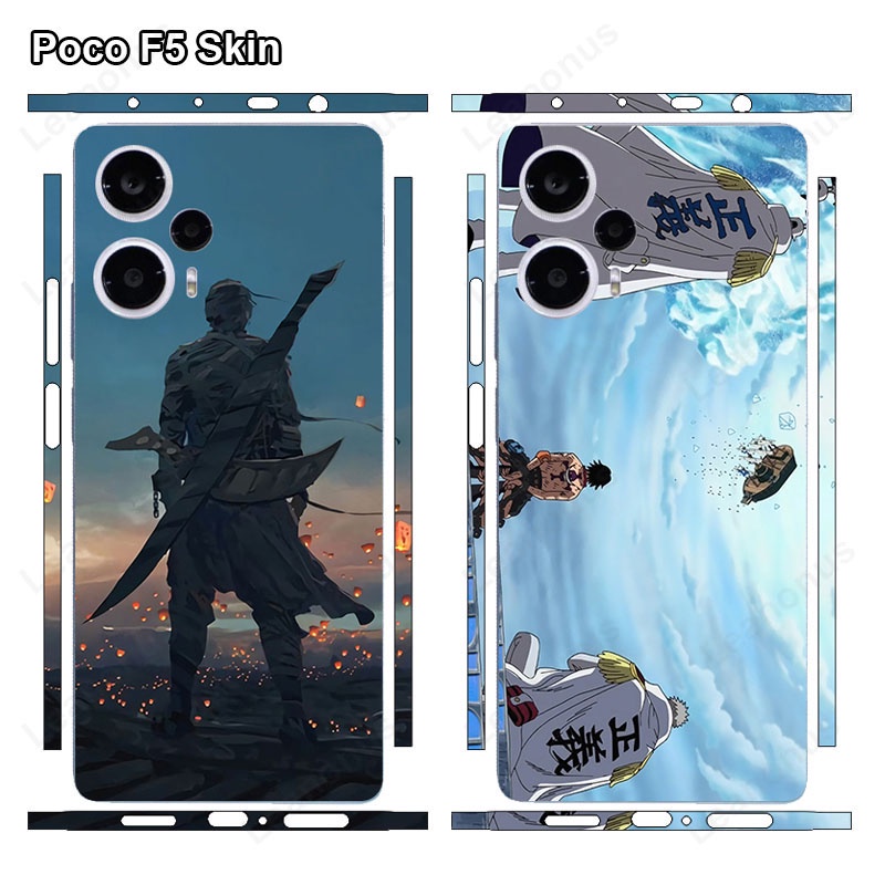 Xiaomi POCO F5 / F5 Pro X6 F6 Decal Skin Cartoon One Piece Back Screen ...