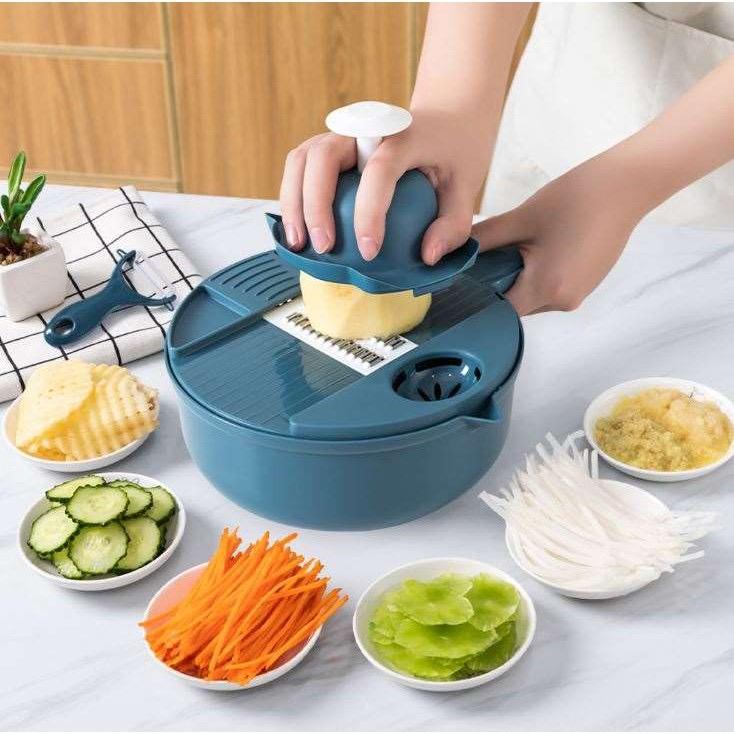 SH HOME Multifunctional Alat Potong/Hiris/Parut/Cincang Sayur w Bakul ...