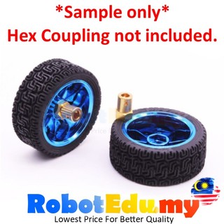 65mm 85mm 130mm High Friction Wheel Grip Rubber Tayar Tyre Rim -DC ...