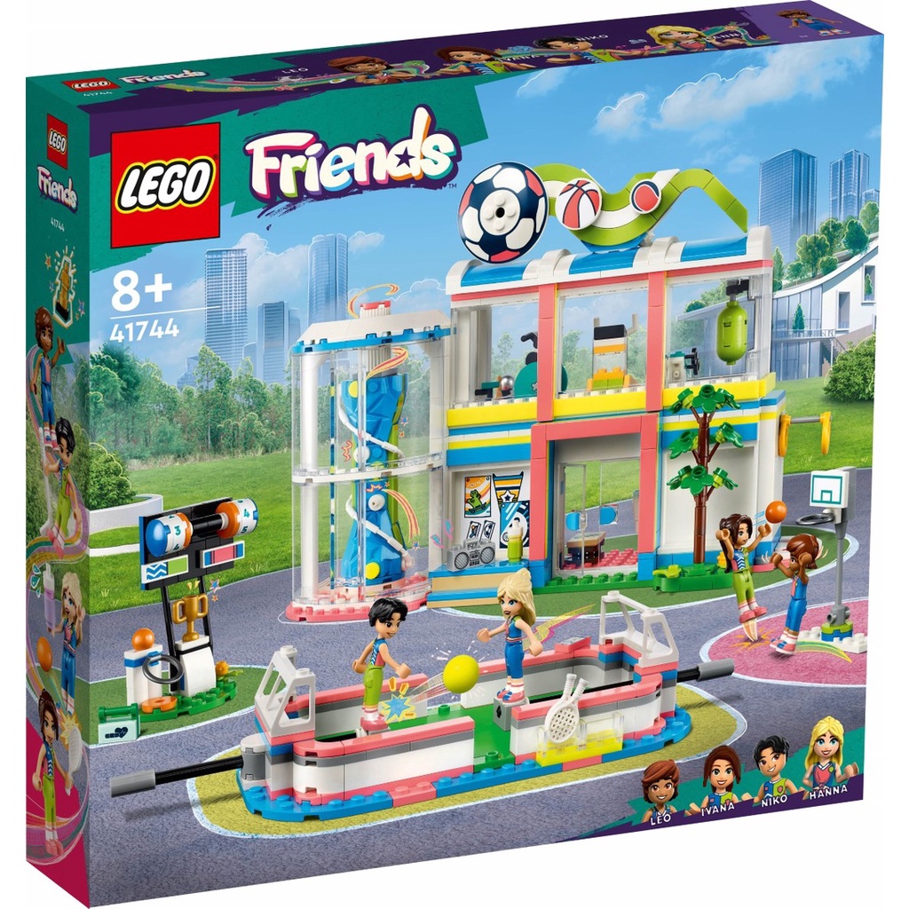 LEGO 41744 Friends Sports Centre Building Toy Set (832 Pieces) | Shopee ...