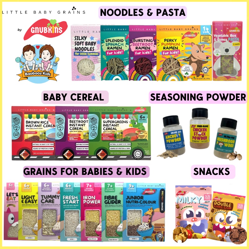 [Halal] Little Baby Grains by Gnubkins Baby Rice | Instant Cereal ...