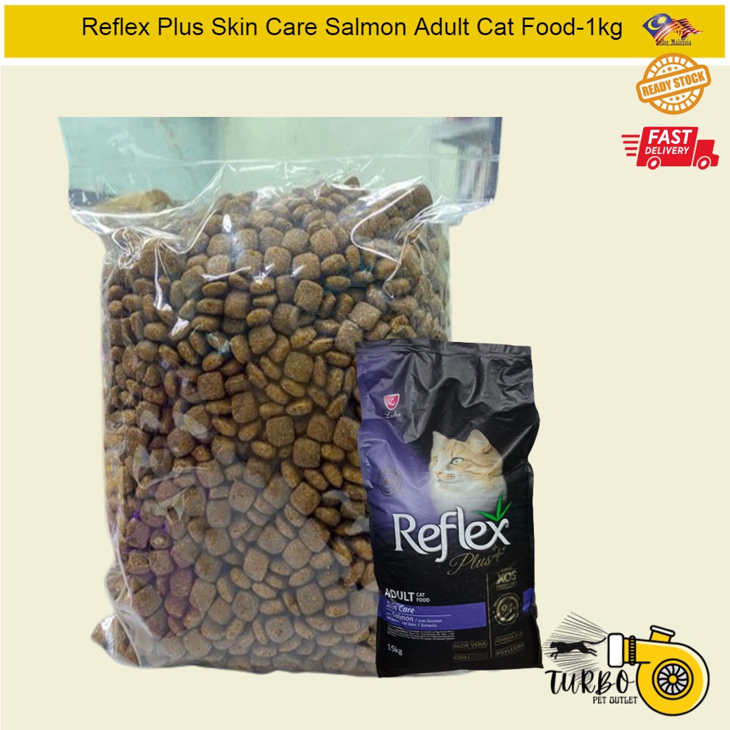Reflex Plus Skin Care Salmon Adult Cat Food-1kg(REPACK) | Shopee Malaysia