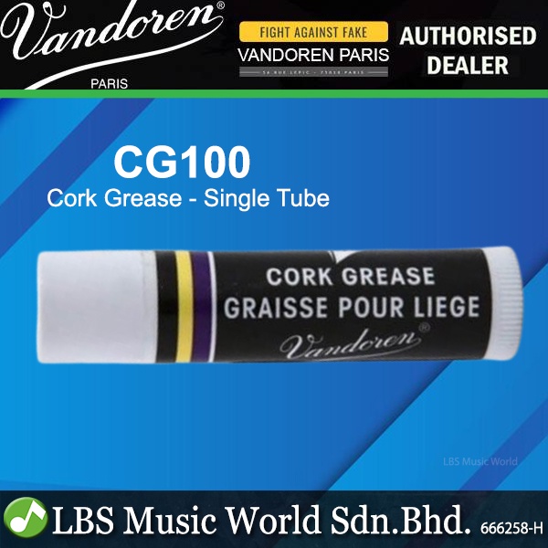 Vandoren Paris CG100 Cork Grease Tubes for Woodwind Instruments (CG 100 ...