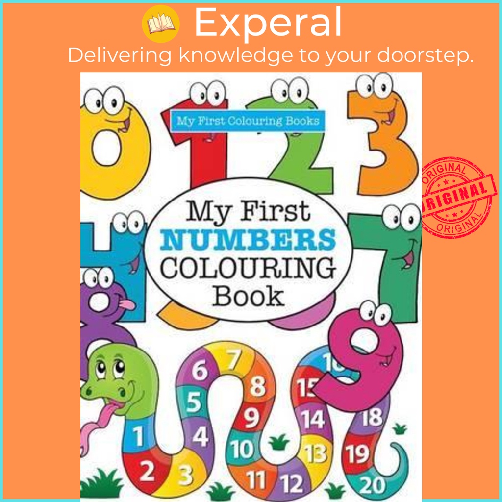 [English - 100% Original] - My First NUMBERS Colouring Book ( Crazy ...