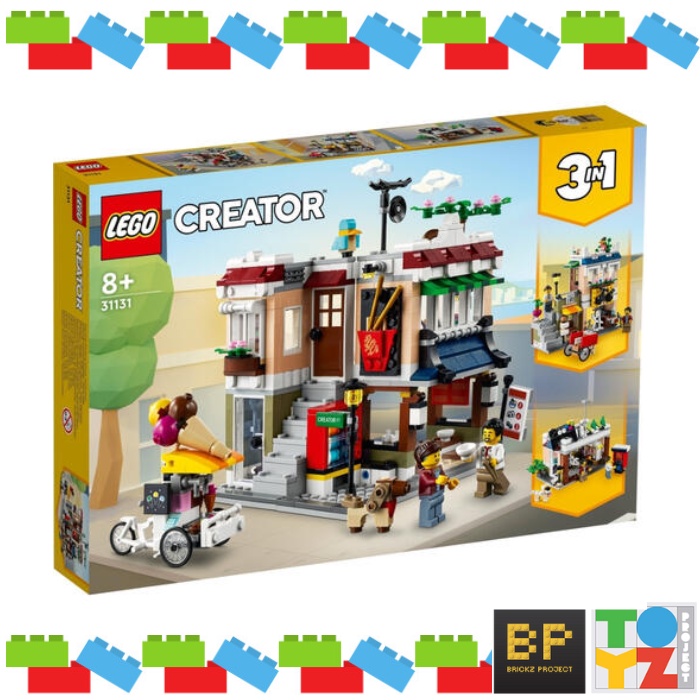 Lego 31131 Creator - Downtown Noodle Shop 3in1 2 Floors House Studio ...