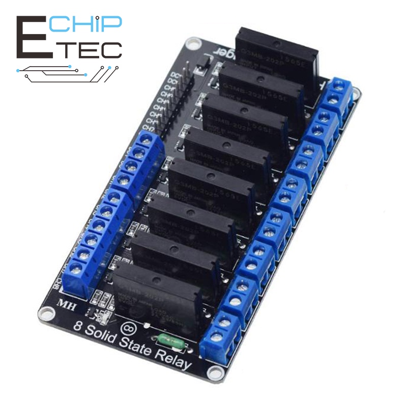 1PCS 5V Relay 8 Channel OMRON SSR Low Level Solid State Relay Module ...