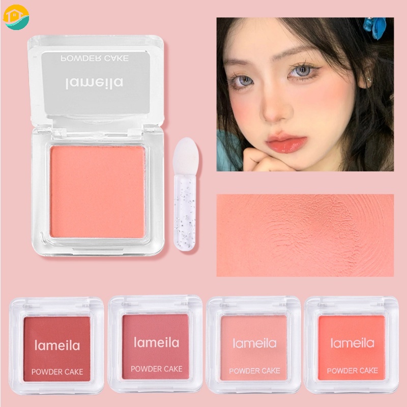 LAMEILA 4Colors Beautiful Makeup Blush Palette Korean Matte Velvet ...