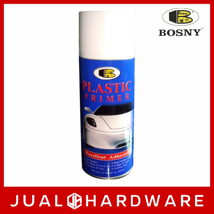 JH - BOSNY Plastic Primer Spray Paint 400ml (Only SEA SHIPPING to Sabah ...