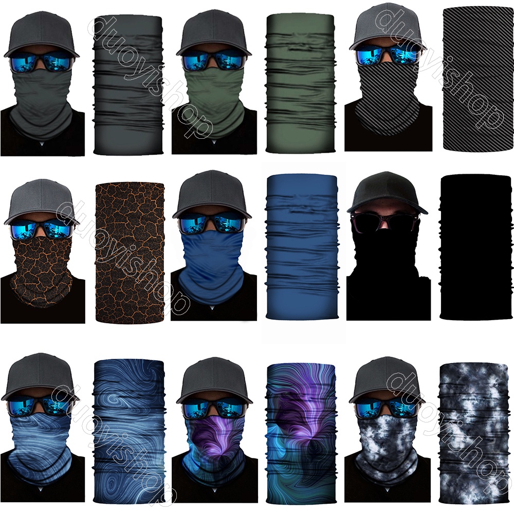 Anti Dust UV Buff Bandana Turban Head Scarf Face Motorcycle Bicycle ...