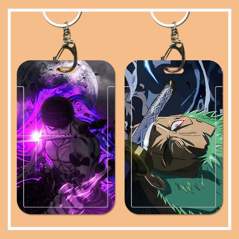 One Piece Zoro Meal Card Holder Student Campus Card Water Card Bus Card ...