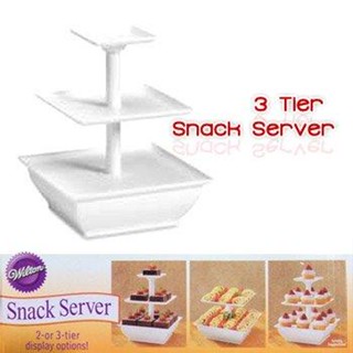 3 Tier Snack Server Stand Cakes Fruits Snack Parties Wedding Events ...