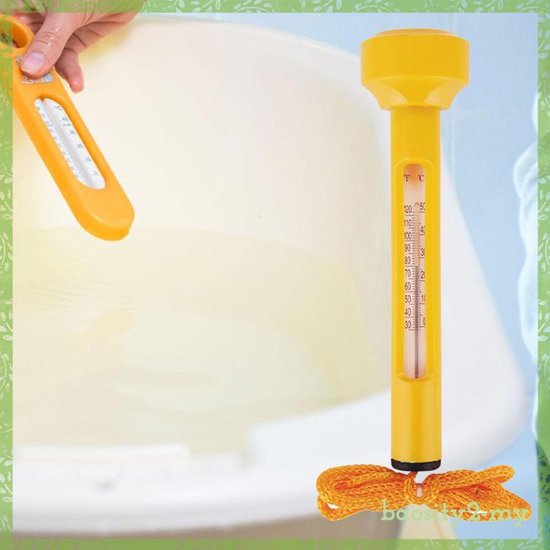 [BaositybbMY] Pool Thermometer Temperature Gauge Portable Bold Numbers ...
